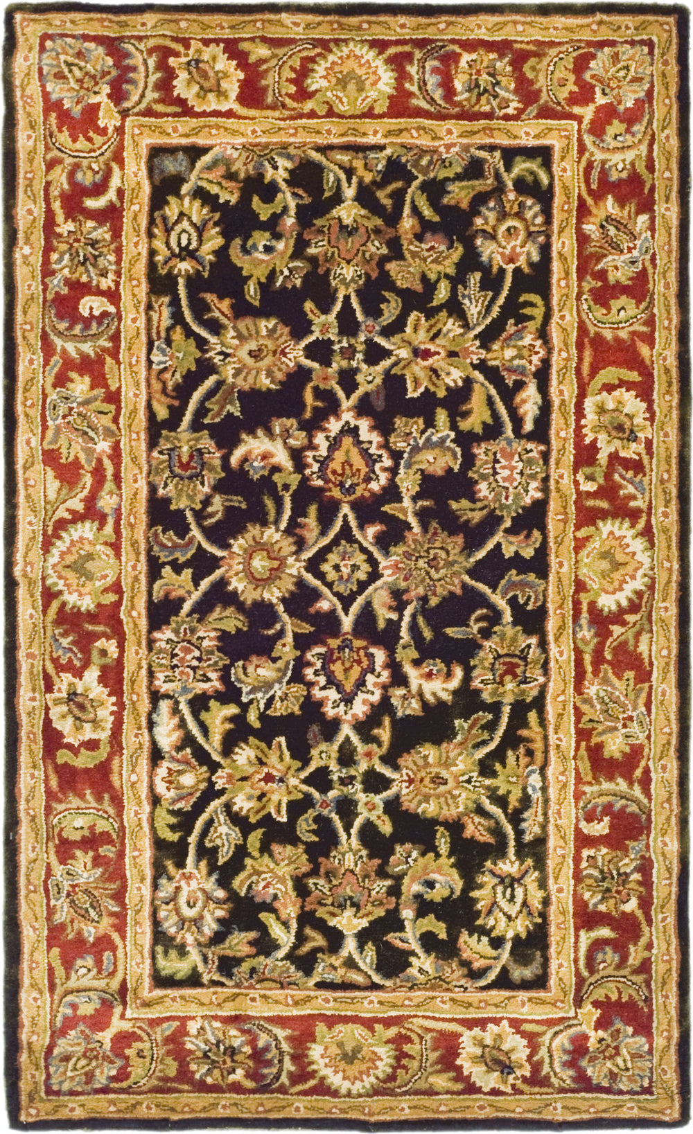 Safavieh Classic Cl758 Dark Olive/Red Area Rug – Incredible Rugs and Decor