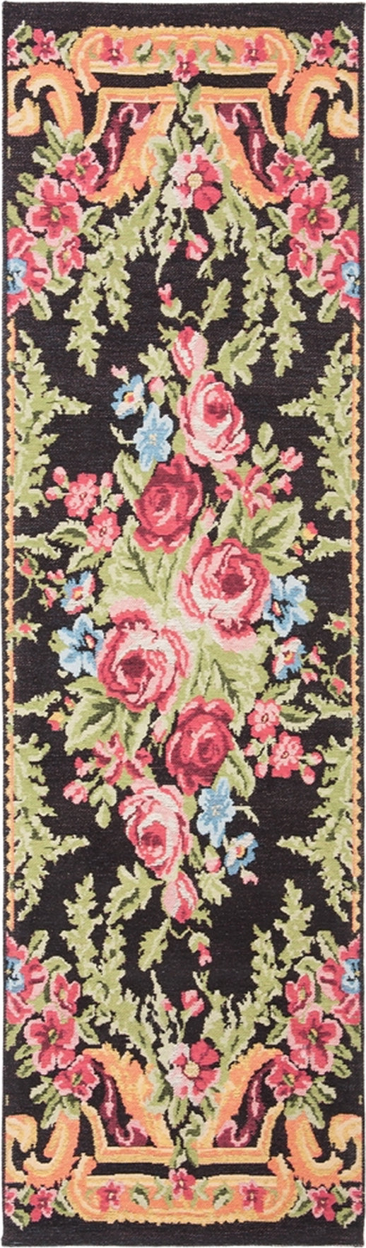 Safavieh Classic Vintage CLV112Z Black/Rose Area Rug – Incredible Rugs ...