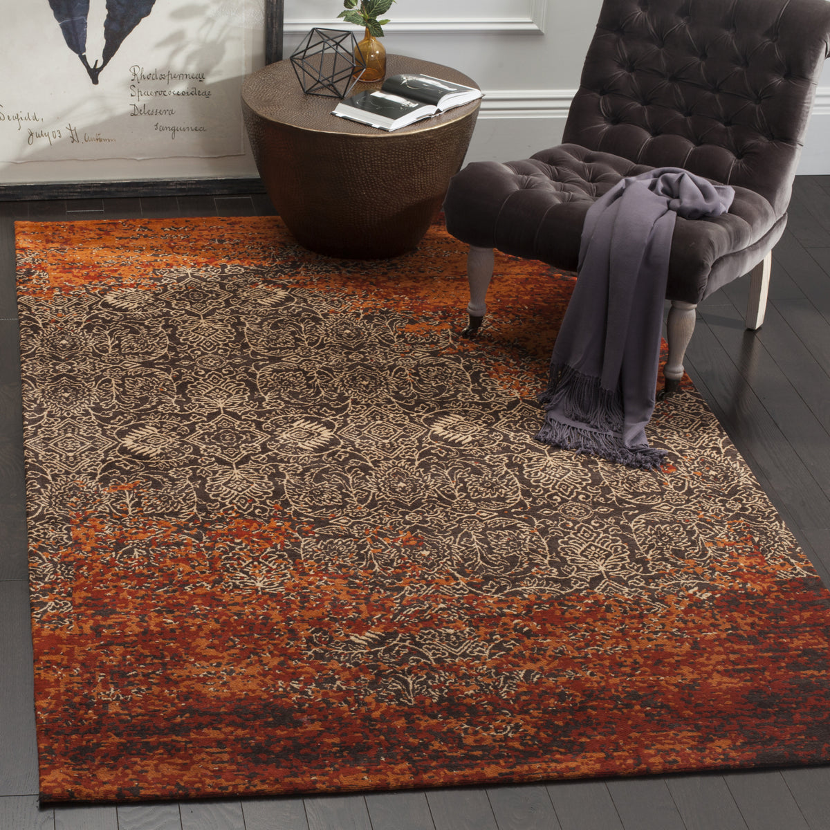 Safavieh Classic Vintage CLV224A Rust/Brown Area Rug – Incredible Rugs ...