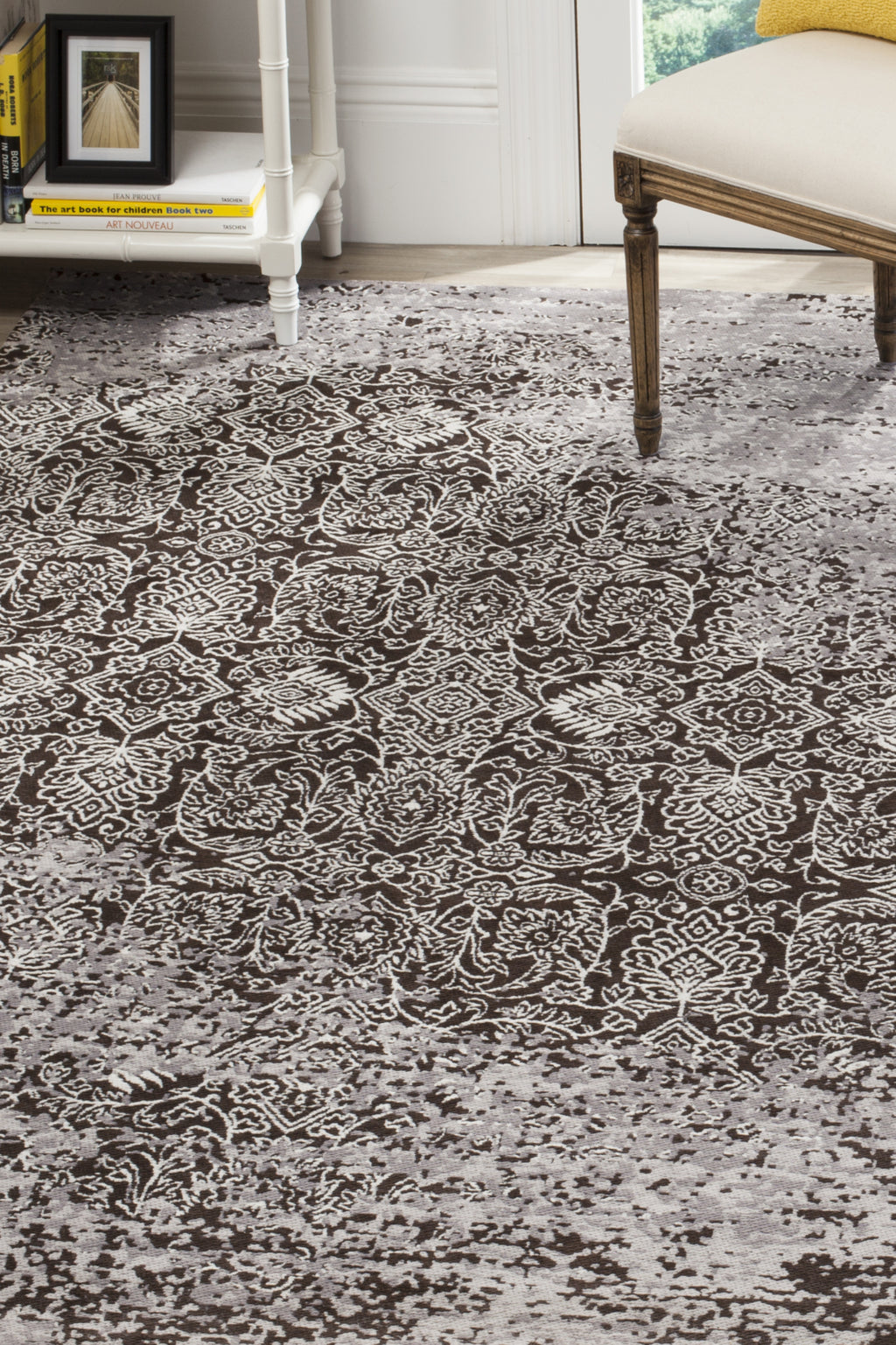 Safavieh Classic Vintage CLV224B Silver/Brown Area Rug – Incredible ...