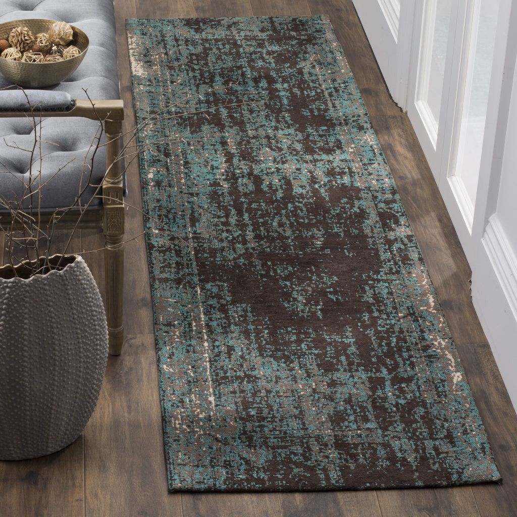 Safavieh Classic Vintage CLV225A Teal/Brown Area Rug – Incredible Rugs ...