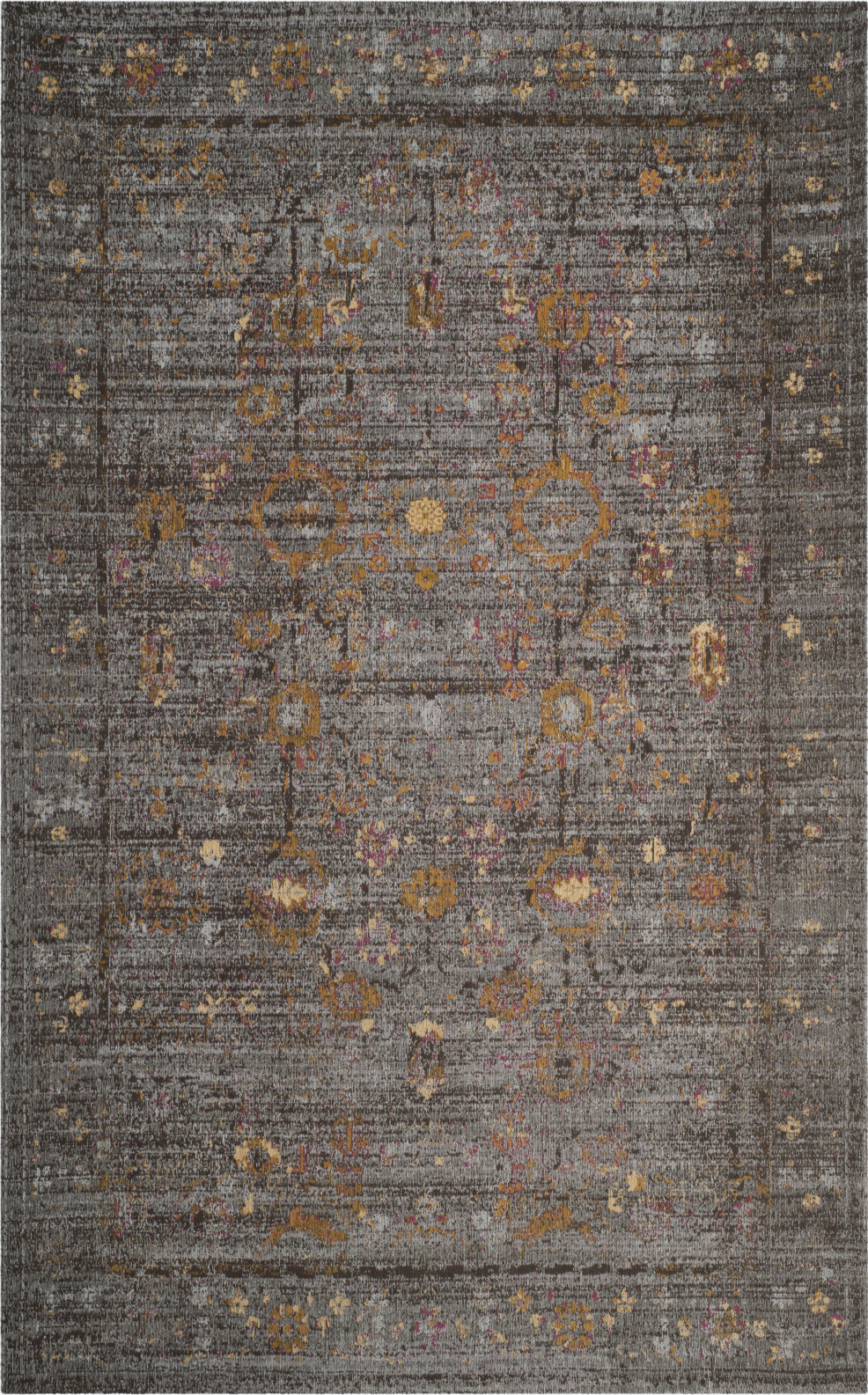 Safavieh Classic Vintage CLV304A Grey/Gold Area Rug – Incredible Rugs ...
