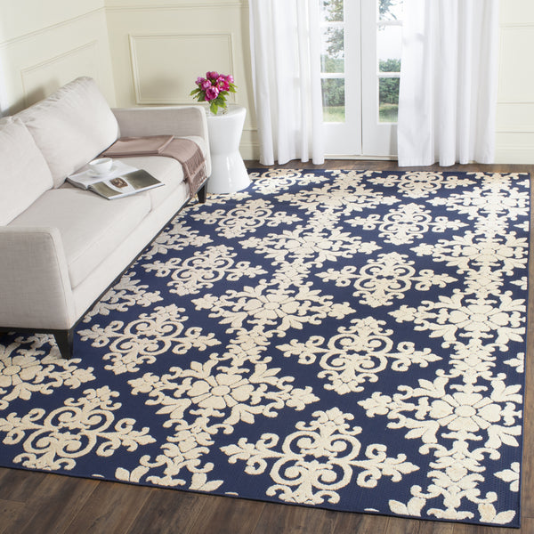 Safavieh Cottage COT906A Navy/Creme Area Rug – Incredible Rugs and Decor