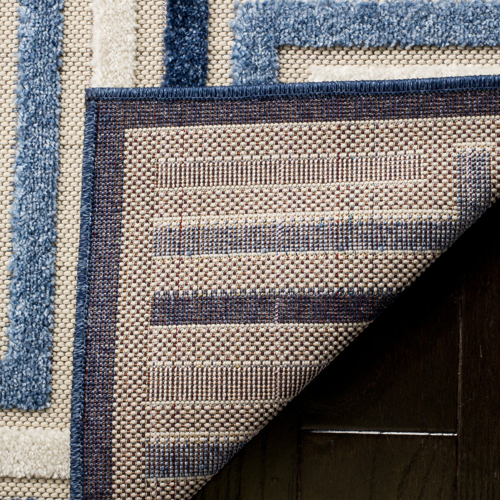 Safavieh Cottage COT935K Cream/Blue Area Rug – Incredible Rugs and Decor