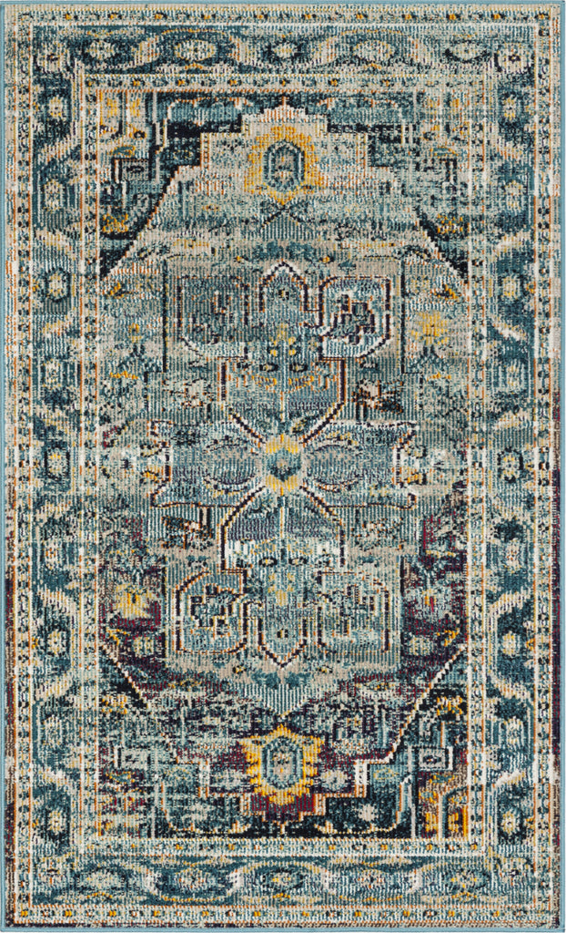 Safavieh Crystal CRS503D Teal/Purple Area Rug – Incredible Rugs and Decor