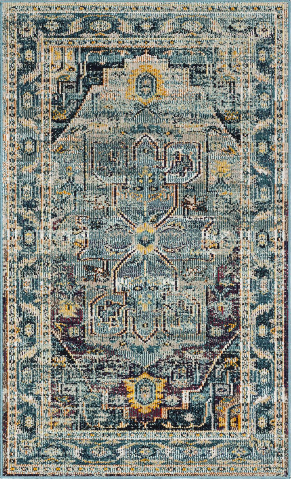 Safavieh Crystal CRS503D Teal/Purple Area Rug – Incredible Rugs and Decor