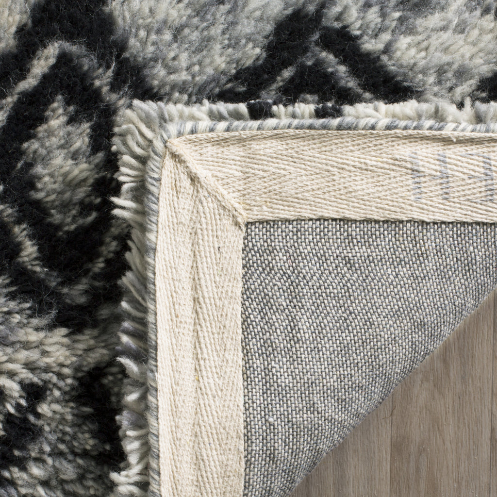 Safavieh Casablanca Shag 845 Grey/Charcoal Area Rug – Incredible Rugs ...