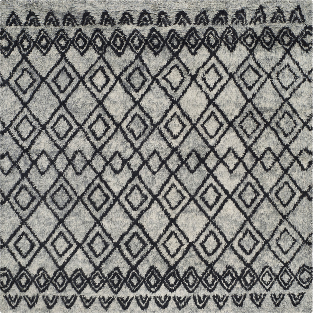 Safavieh Casablanca Shag 845 Grey/Charcoal Area Rug – Incredible Rugs ...