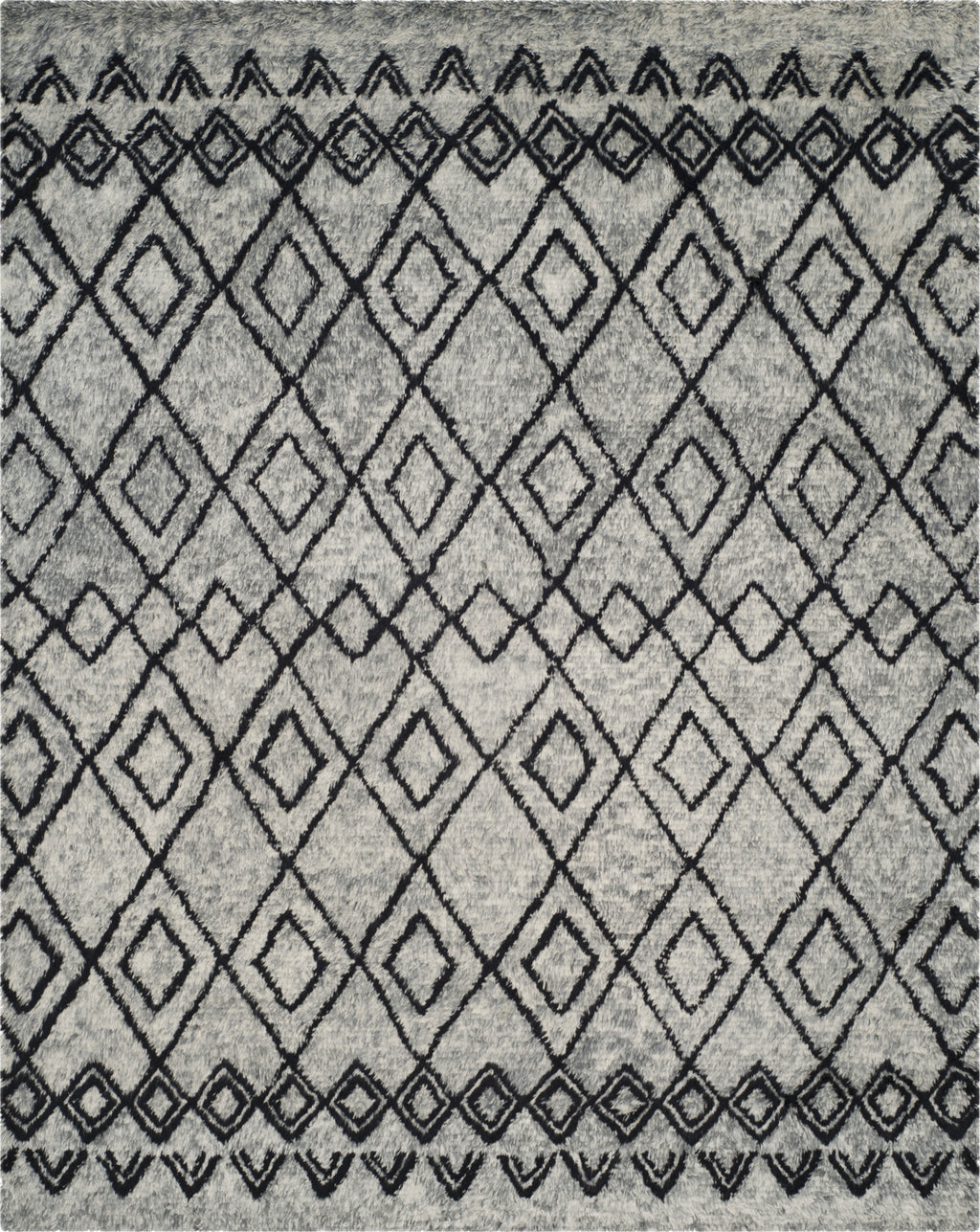 Safavieh Casablanca Shag 845 Grey/Charcoal Area Rug – Incredible Rugs ...