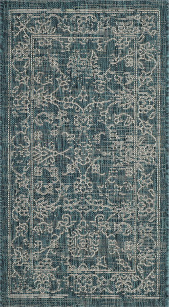 Safavieh Courtyard CY8680 Turquoise Area Rug – Incredible Rugs and Decor