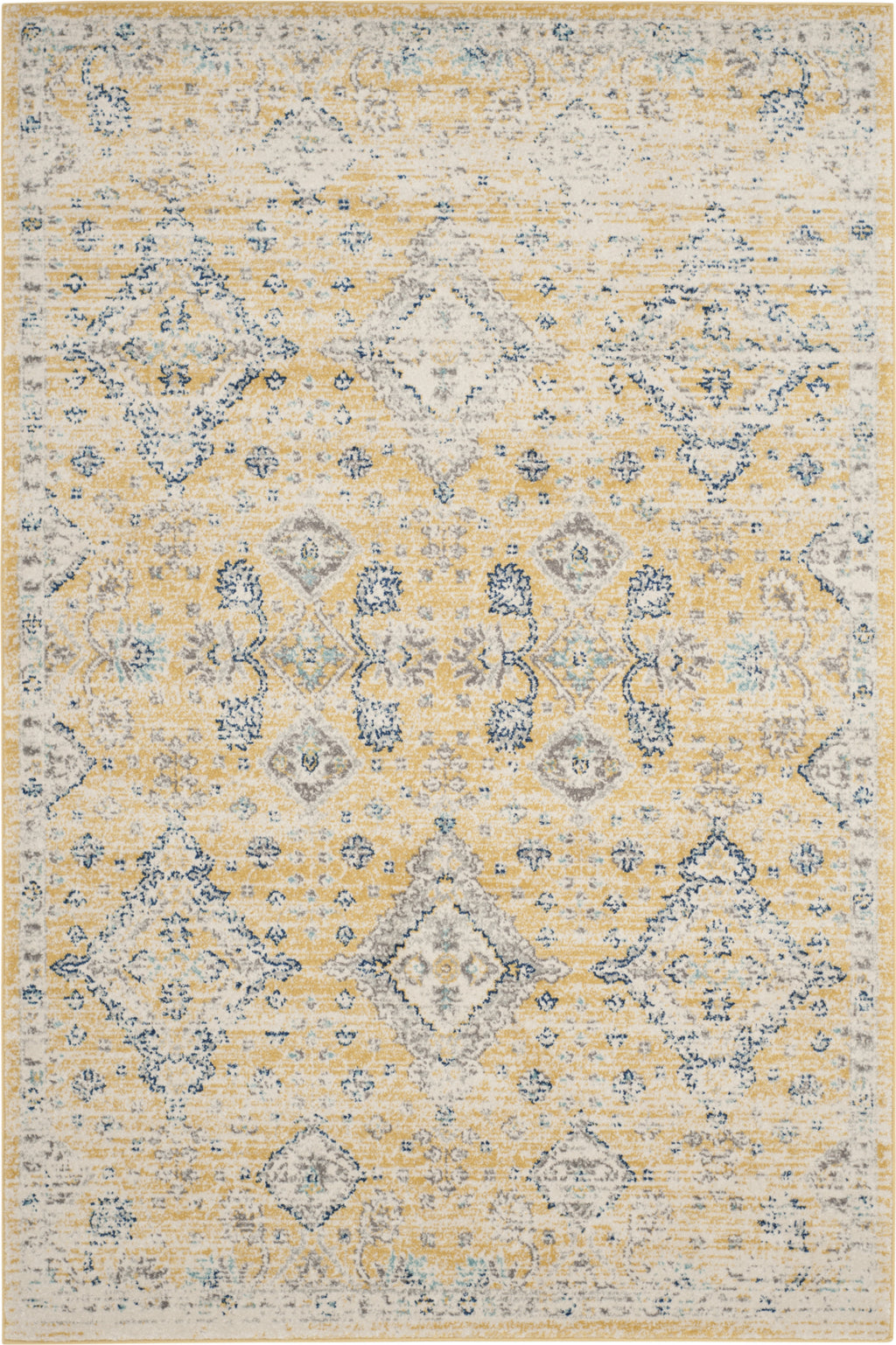 Safavieh Evoke EVK224B Gold/Ivory Area Rug – Incredible Rugs and Decor