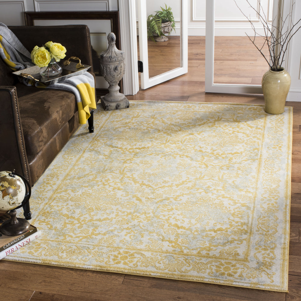 Safavieh Evoke EVK242S Ivory/Gold Area Rug – Incredible Rugs and Decor