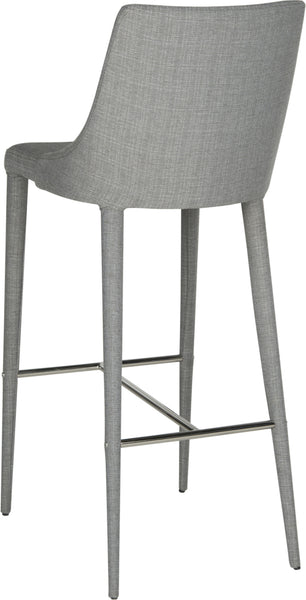 Safavieh Summerset Bar Stool Grey and Chrome – Incredible Rugs and Decor