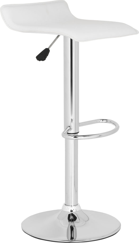 Safavieh Sheba Swivel Bar Stool White – Incredible Rugs and Decor