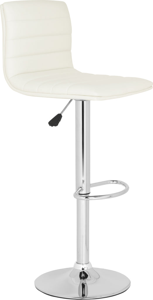 Safavieh Arissa Swivel Bar Stool White – Incredible Rugs and Decor