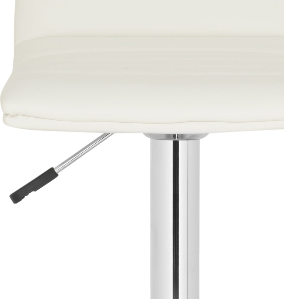 Safavieh Arissa Swivel Bar Stool White – Incredible Rugs and Decor