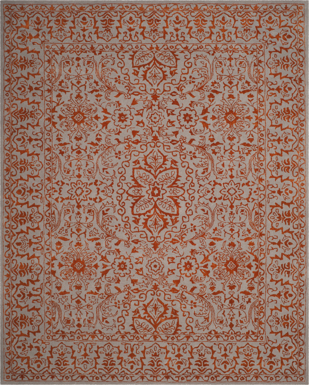 Safavieh Glamour 516 Grey/Rust Area Rug – Incredible Rugs and Decor
