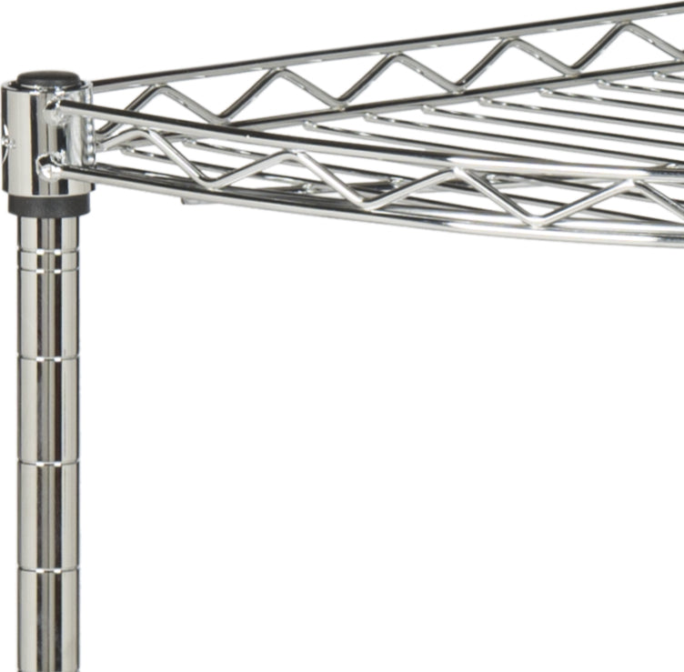 Safavieh Damaris 4 Tier Chrome Wire Corner Rack – Incredible Rugs and Decor