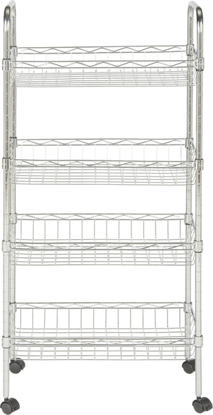 Safavieh Pierre0 Chrome Wire Adjustable Mini Trolley – Incredible Rugs ...