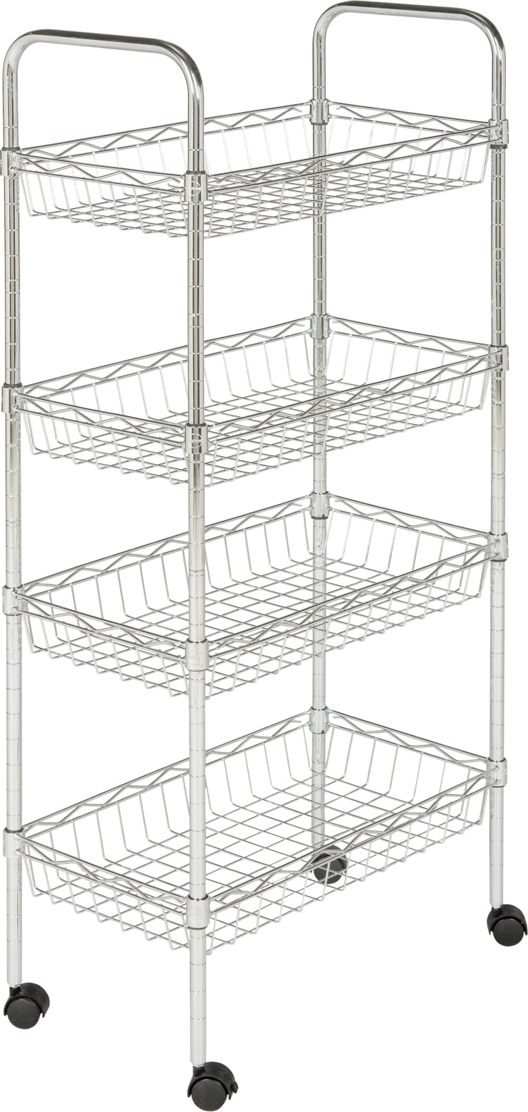 Safavieh Pierre0 Chrome Wire Adjustable Mini Trolley – Incredible Rugs ...
