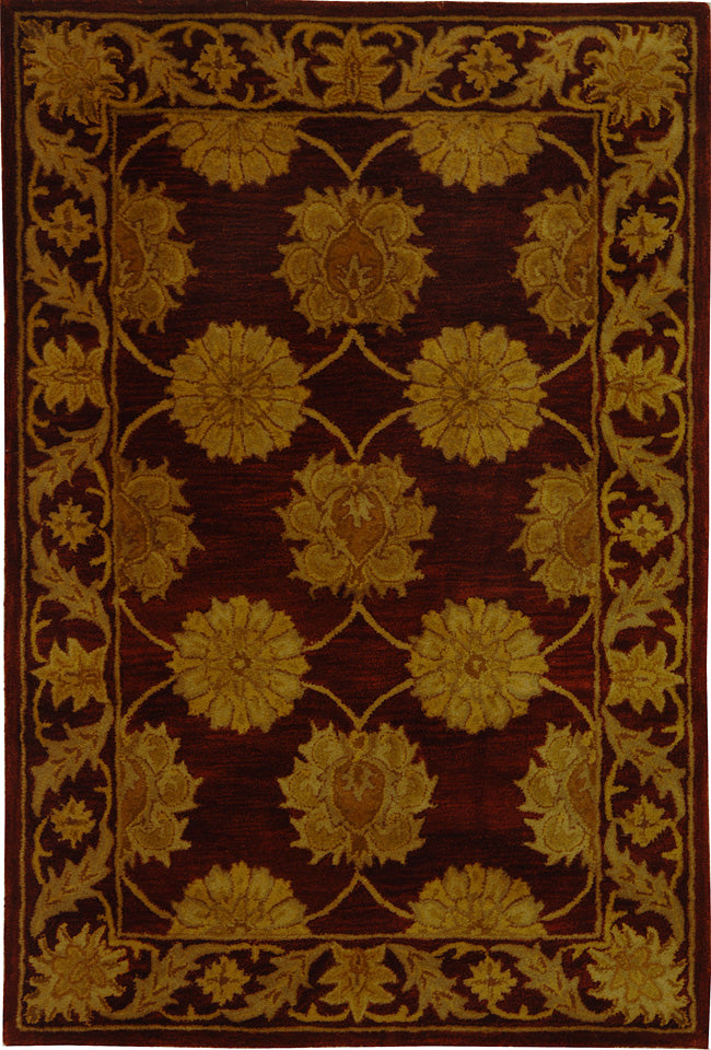 Safavieh Heritage 314 Maroon Area Rug – Incredible Rugs and Decor