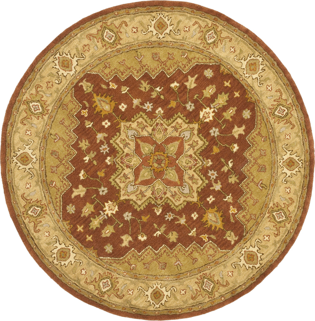 Safavieh Heritage 345 Rust/Gold Area Rug – Incredible Rugs and Decor