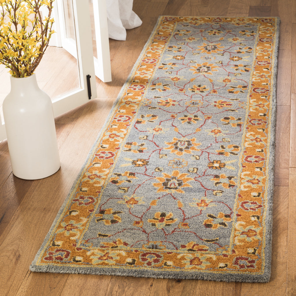 Safavieh Heritage 401 Blue/Orange Area Rug – Incredible Rugs and Decor