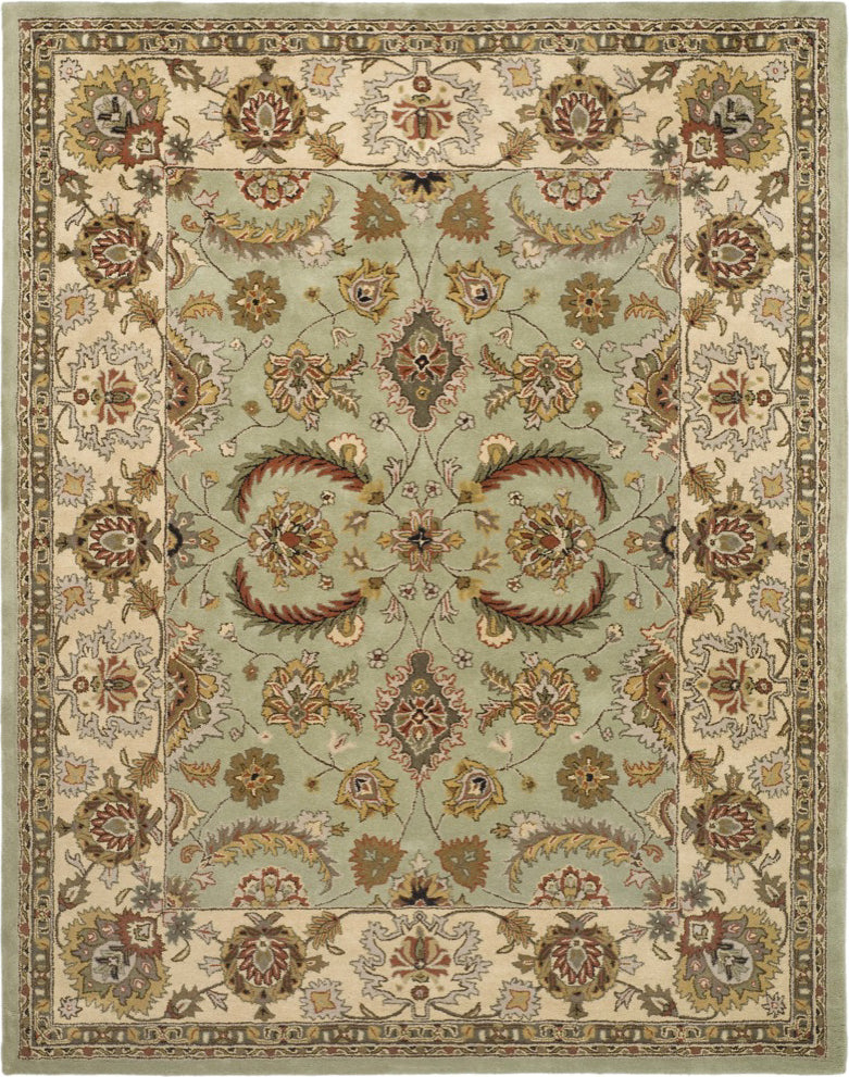 Safavieh Heritage 453 Sage/Ivory Area Rug – Incredible Rugs and Decor