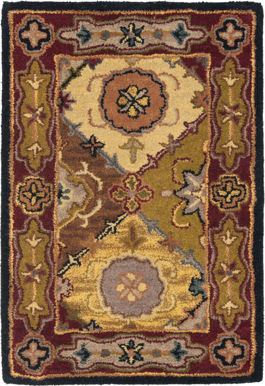 Safavieh Heritage 512 Multi/Red Area Rug – Incredible Rugs and Decor