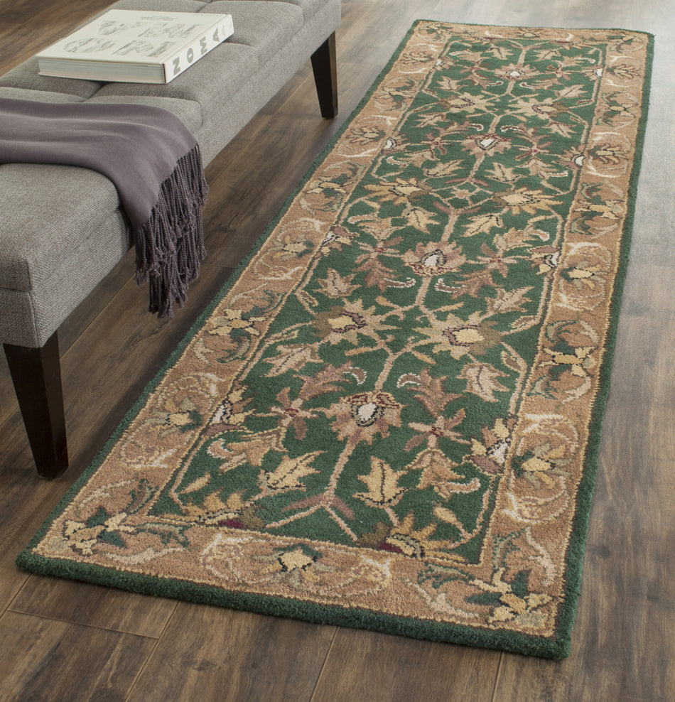 Safavieh Heritage 628 Dark Green/Gold Area Rug – Incredible Rugs and Decor