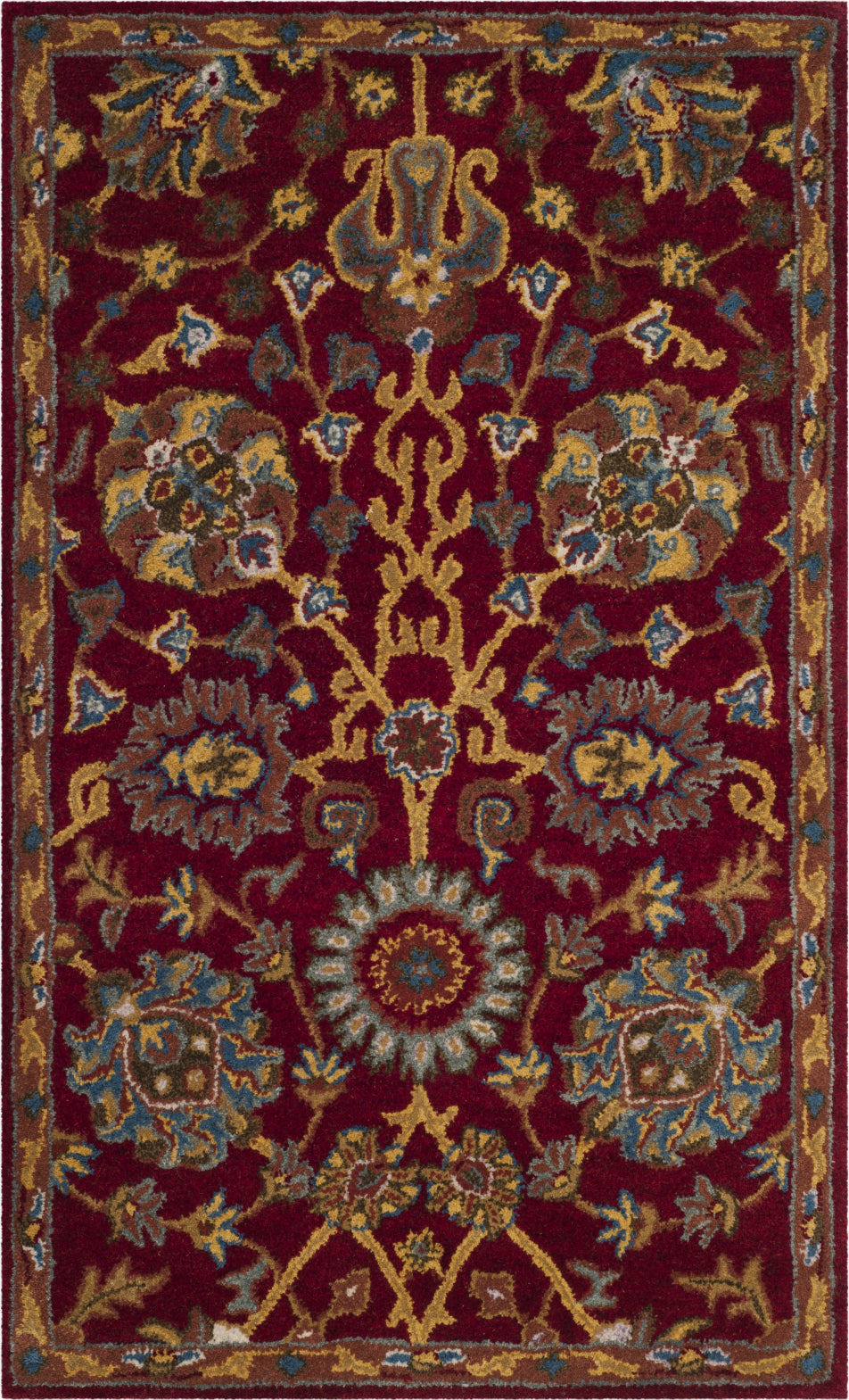 Safavieh Heritage 655 Red Area Rug – Incredible Rugs and Decor