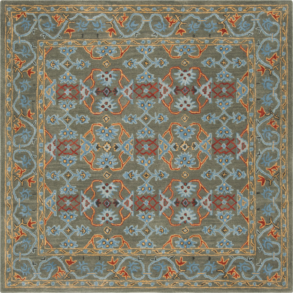 Safavieh Heritage 741 Sage/Blue Area Rug – Incredible Rugs and Decor