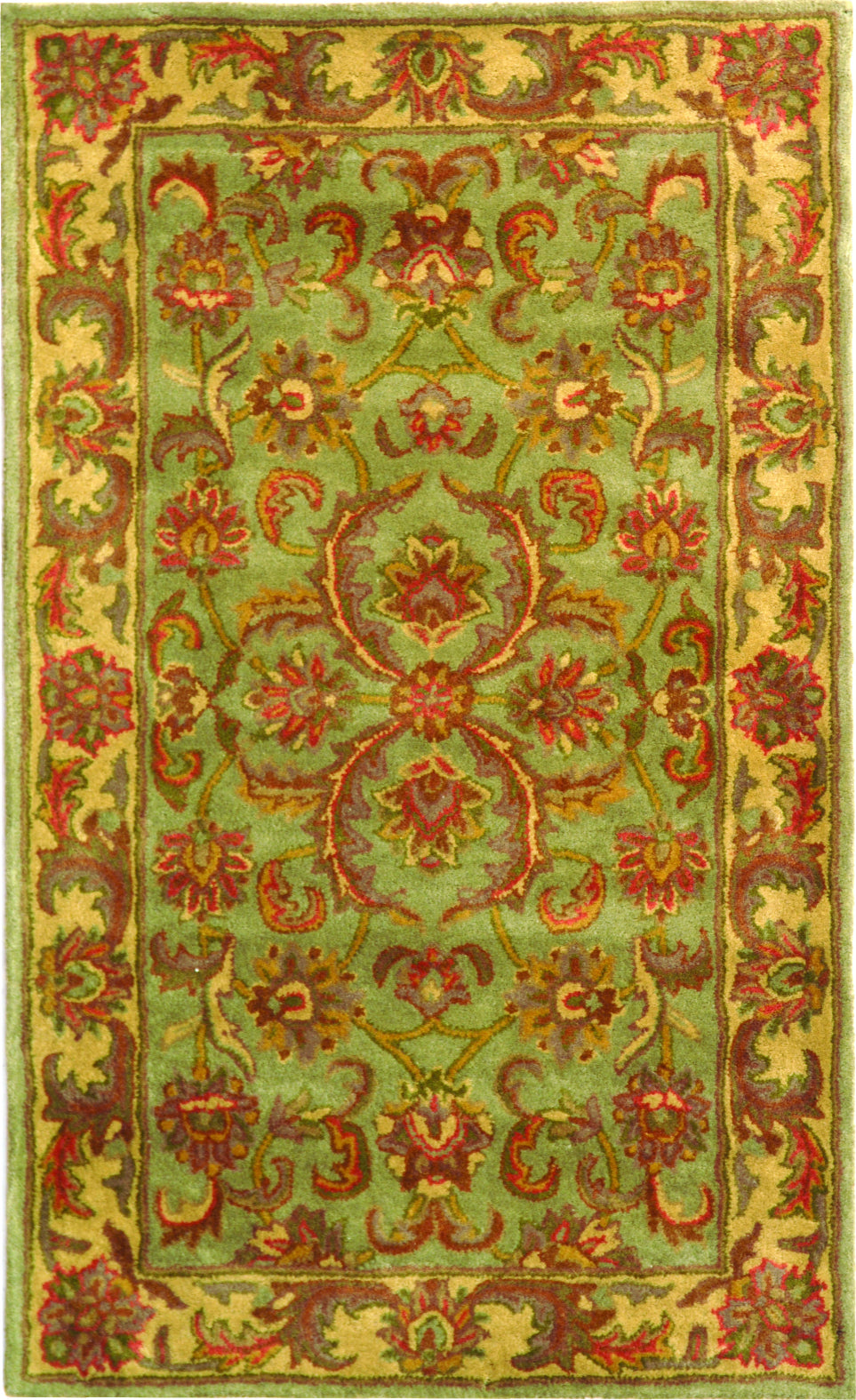 Safavieh Heritage 811 Green/Gold Area Rug – Incredible Rugs and Decor