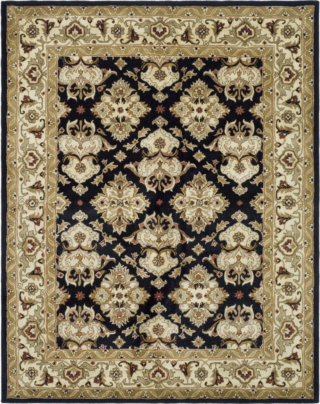 Safavieh Heritage 817 Black/Ivory Area Rug – Incredible Rugs and Decor