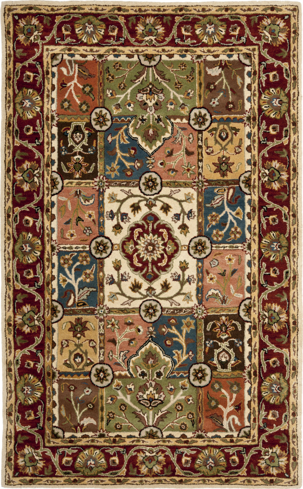 Safavieh Heritage 925 Multi/Red Area Rug – Incredible Rugs and Decor