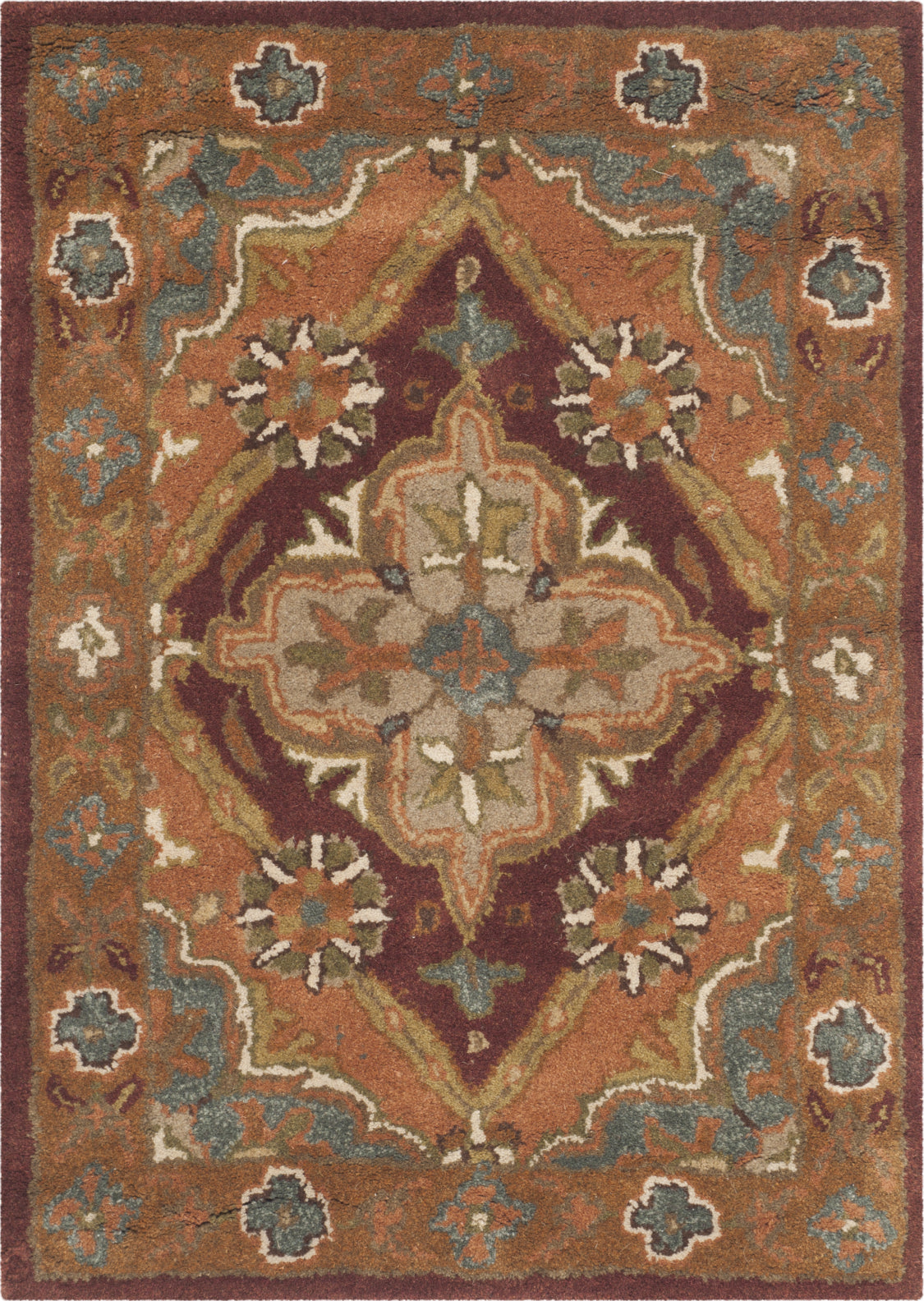 Safavieh Heritage 948 Rust Area Rug – Incredible Rugs and Decor
