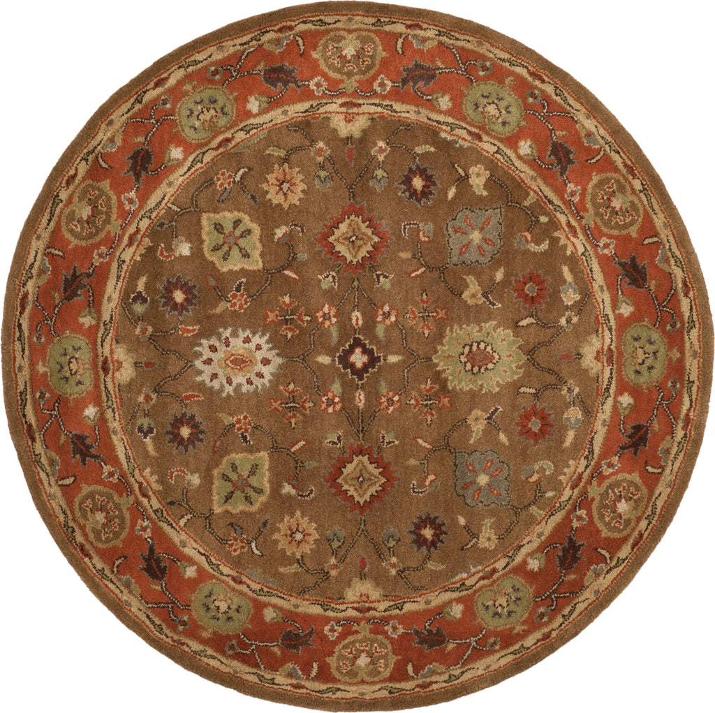 Safavieh Heritage 952 Moss/Rust Area Rug – Incredible Rugs and Decor