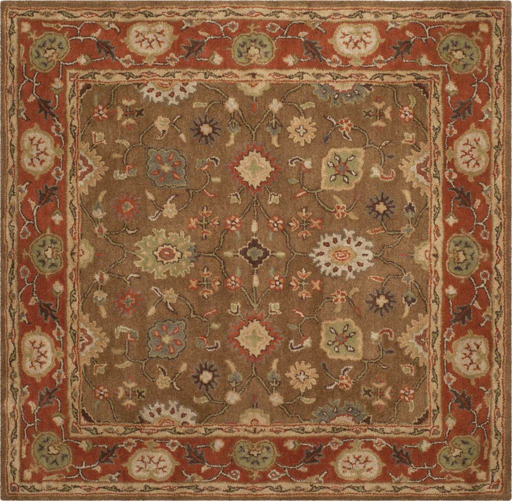 Safavieh Heritage 952 Moss/Rust Area Rug – Incredible Rugs and Decor