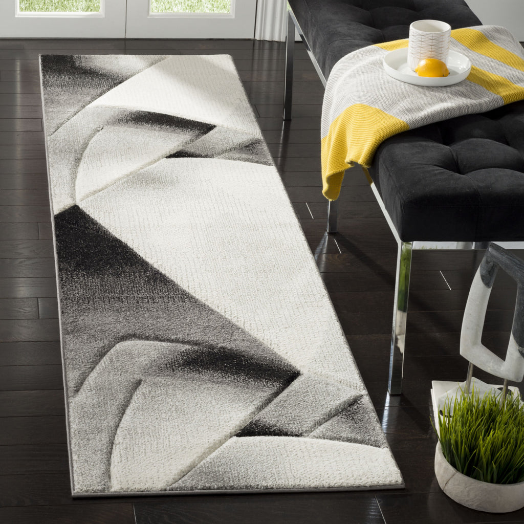 Safavieh Hollywood HLW713G Grey/Dark Grey Area Rug – Incredible Rugs ...