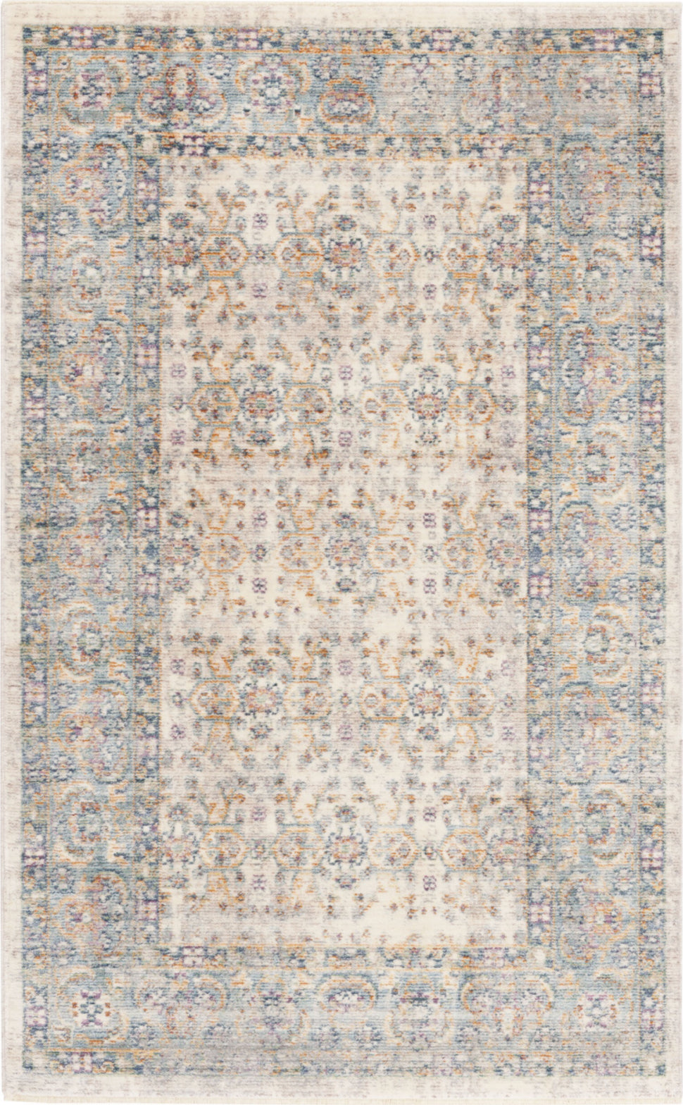 Safavieh Illusion ILL701B Cream/Light Blue Area Rug – Incredible Rugs ...