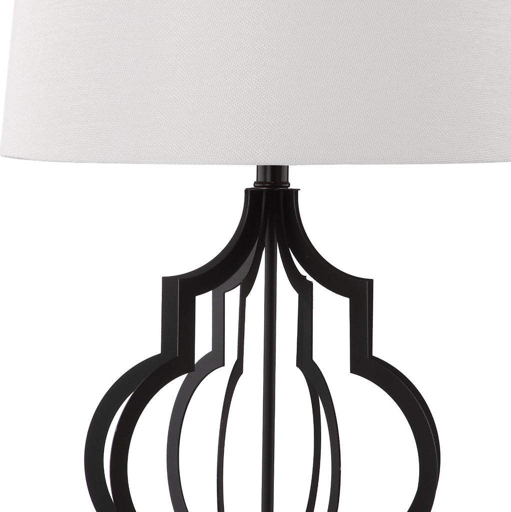 Safavieh Flint Table Lamp Black/Clear – Incredible Rugs and Decor