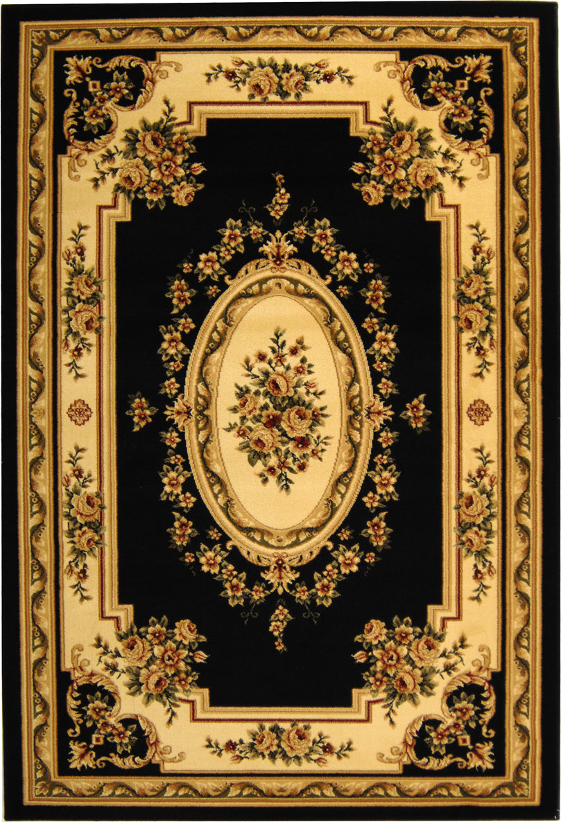 Safavieh Lyndhurst LNH218A Black/Ivory Area Rug – Incredible Rugs and Decor