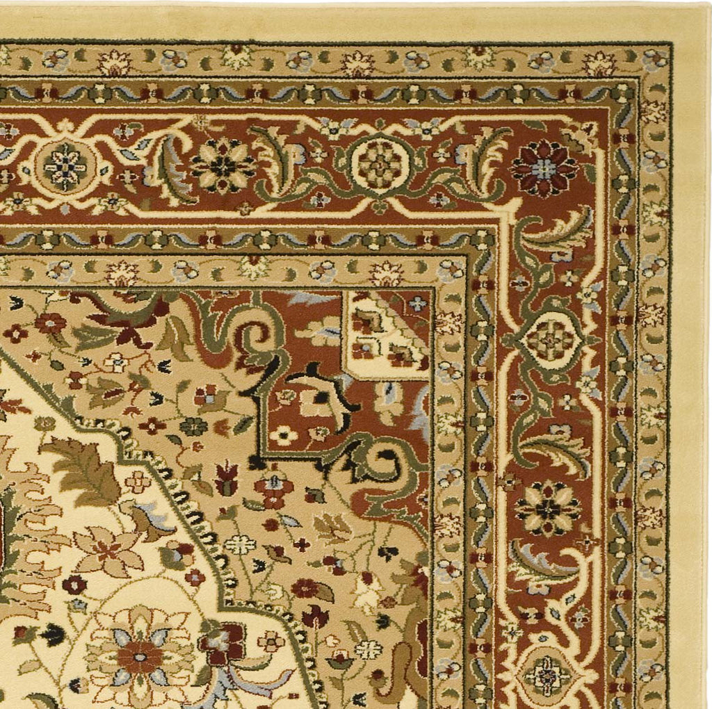Safavieh Lyndhurst LNH330R Ivory/Rust Area Rug – Incredible Rugs and Decor