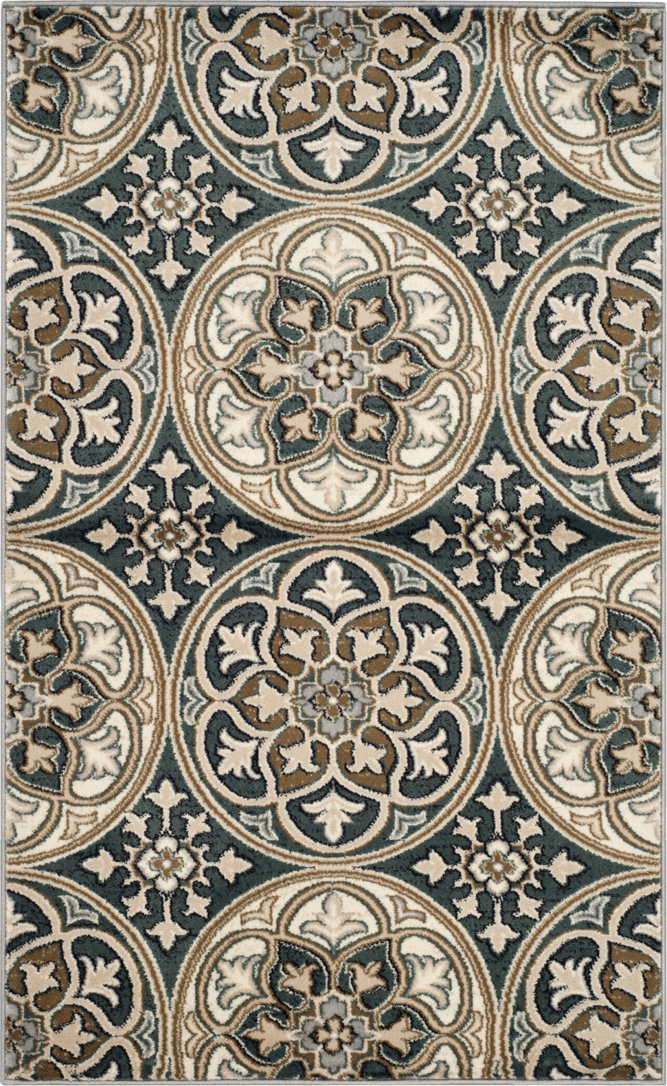 Safavieh Lyndhurst LNH341C Slate Blue/Beige Area Rug – Incredible Rugs ...