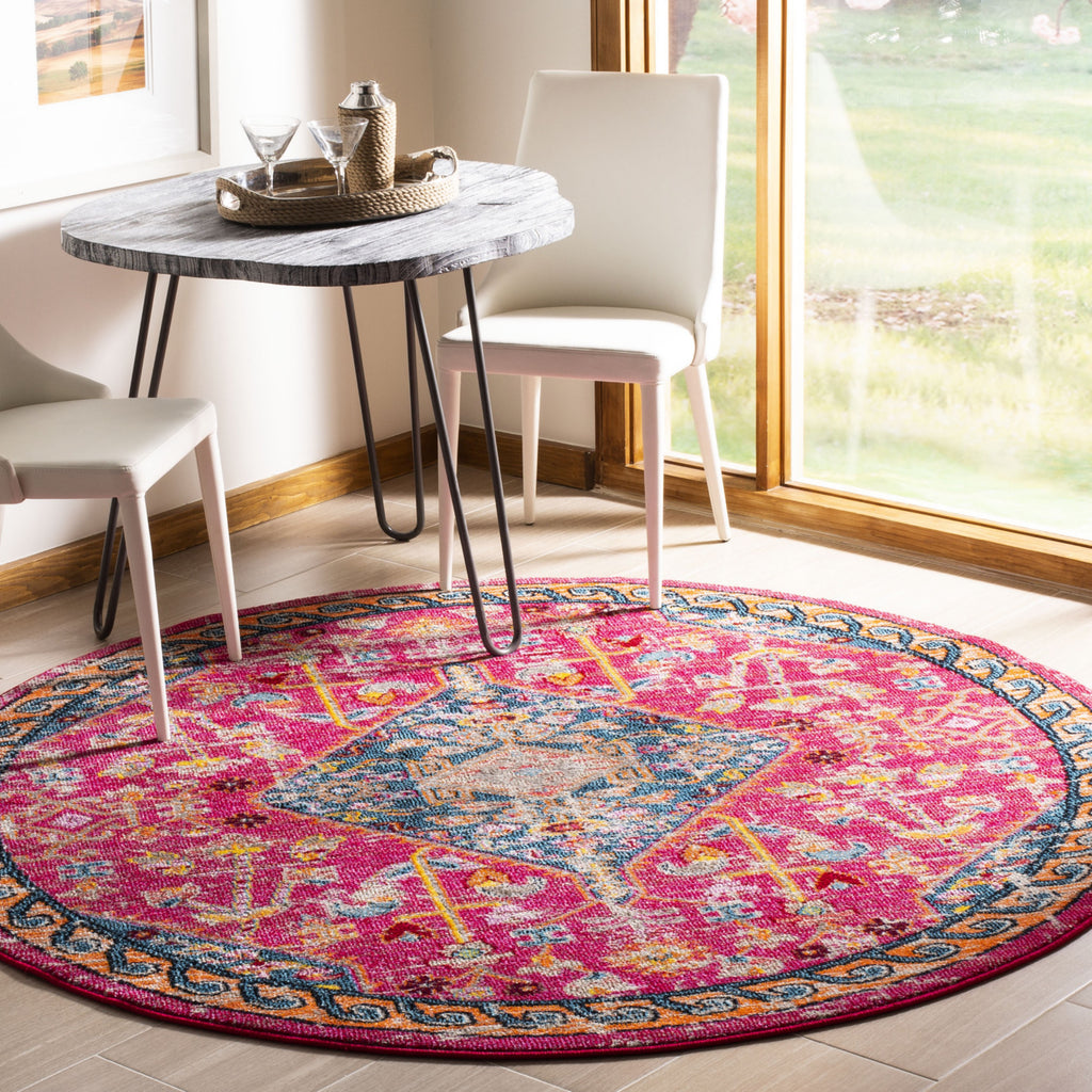 Safavieh Madison MAD301U Pink/Turquoise Area Rug – Incredible Rugs and ...