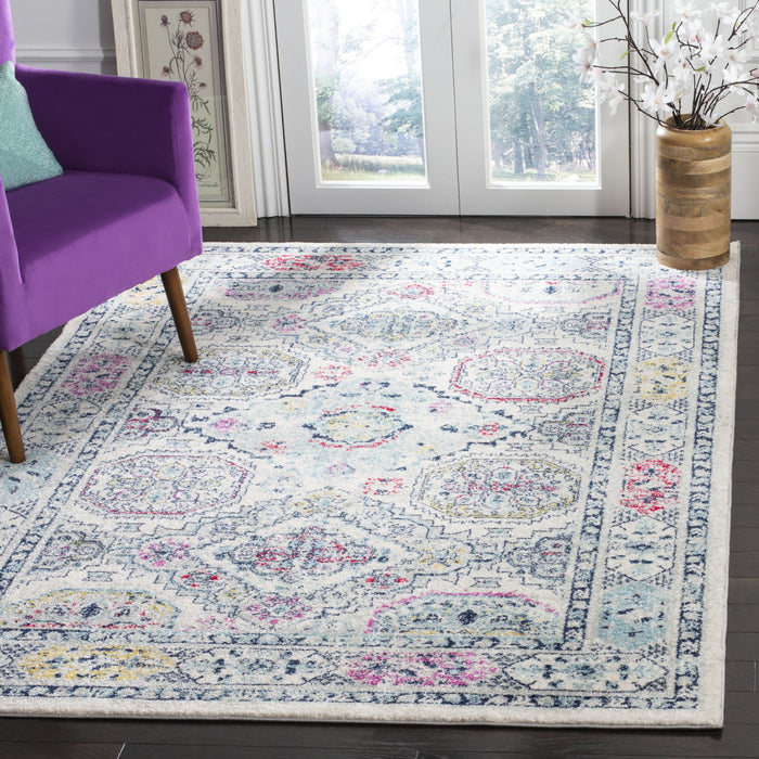 Safavieh Madison 900 MAD925R Light Grey/Fuchsia Area Rug – Incredible ...