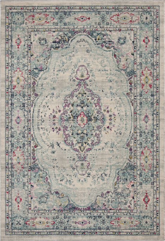 Safavieh Madison MAD926R Light Grey/Fuchsia Area Rug – Incredible Rugs ...