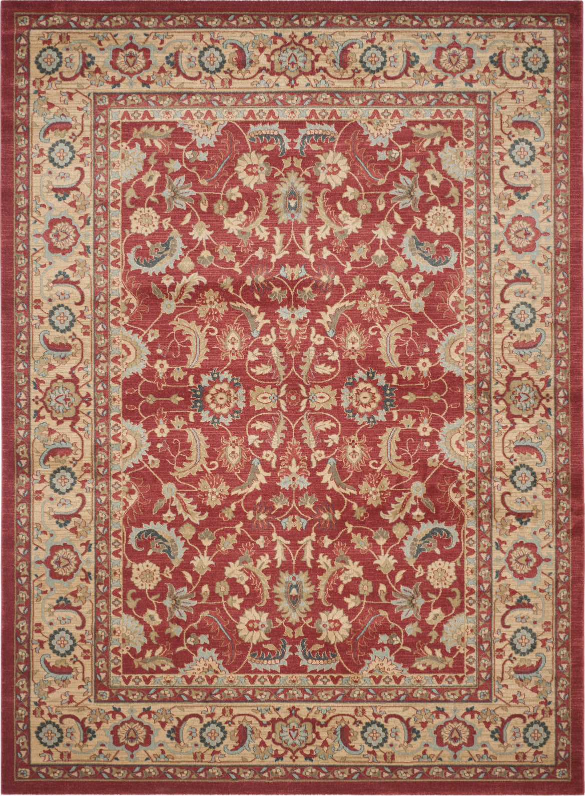 Safavieh Mahal MAH699A Red/Natural Area Rug – Incredible Rugs and Decor