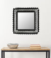 Safavieh Square Tube Mirror Espresso/Black Powder Coated – Incredible ...