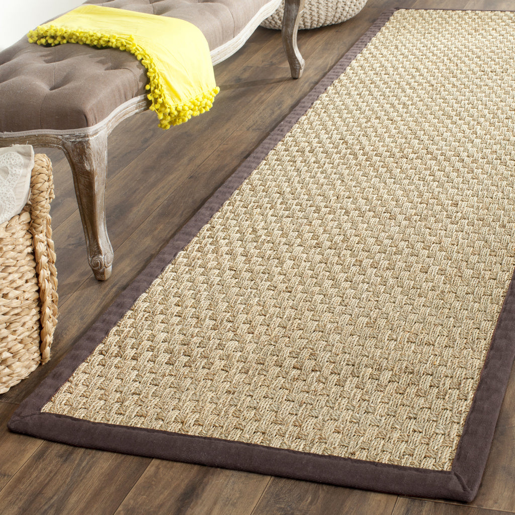Safavieh Natural Fiber NF114K Natural/Dark Brown Area Rug – Incredible ...